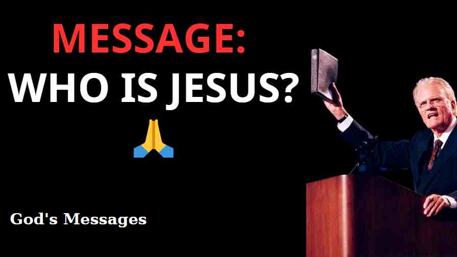 Billy Graham - Who is Jesus? - Chicago 1971