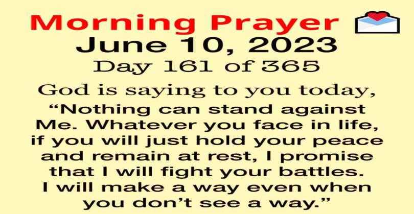 Saturday Blessings! June 10, 2023