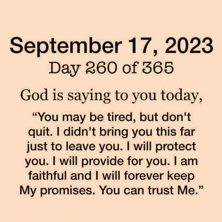 Sunday Blessings! September 17, 2023