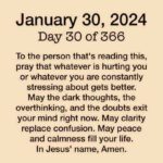 Tuesday Blessings! January 30, 2024 💌🙏 ️
