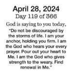 Prayer of the Day: Sunday April 28, 2024 💌🙏