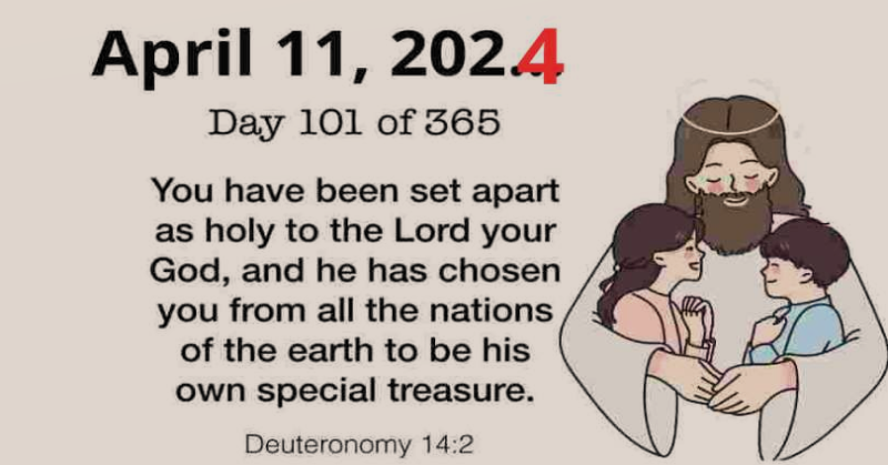 Prayer of the Day: Thursday Blessings! April 11, 2024 💌🙏