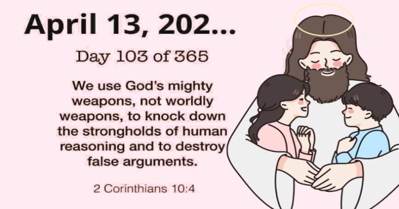 Prayer of the Day: Saturday Blessings! April 13, 2024 💌🙏