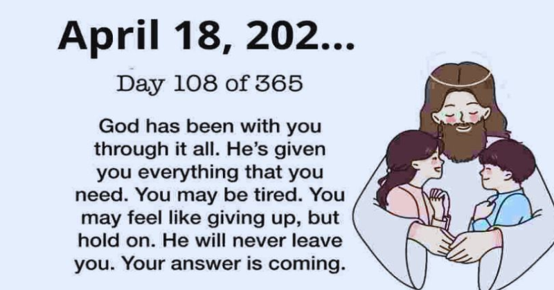 Prayer of the Day: Thursday April 18, 2024 💌🙏