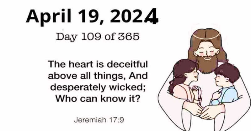 Prayer of the Day: Friday April 19, 2024 💌🙏