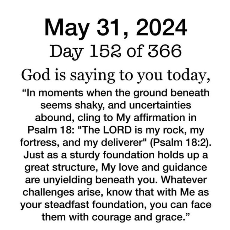 Prayer of the Day: Friday May 31, 2024