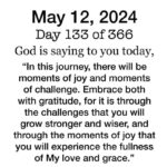 Prayer of the Day: Sunday May 12, 2024 💌🙏