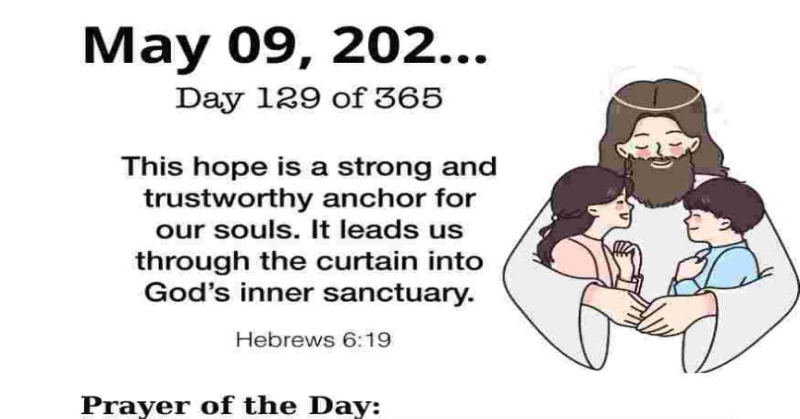 Prayer of the Day: Thursday May 09, 2024 💌🙏