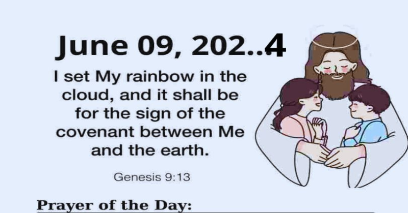 Prayer of the Day: Sunday June 09, 2024