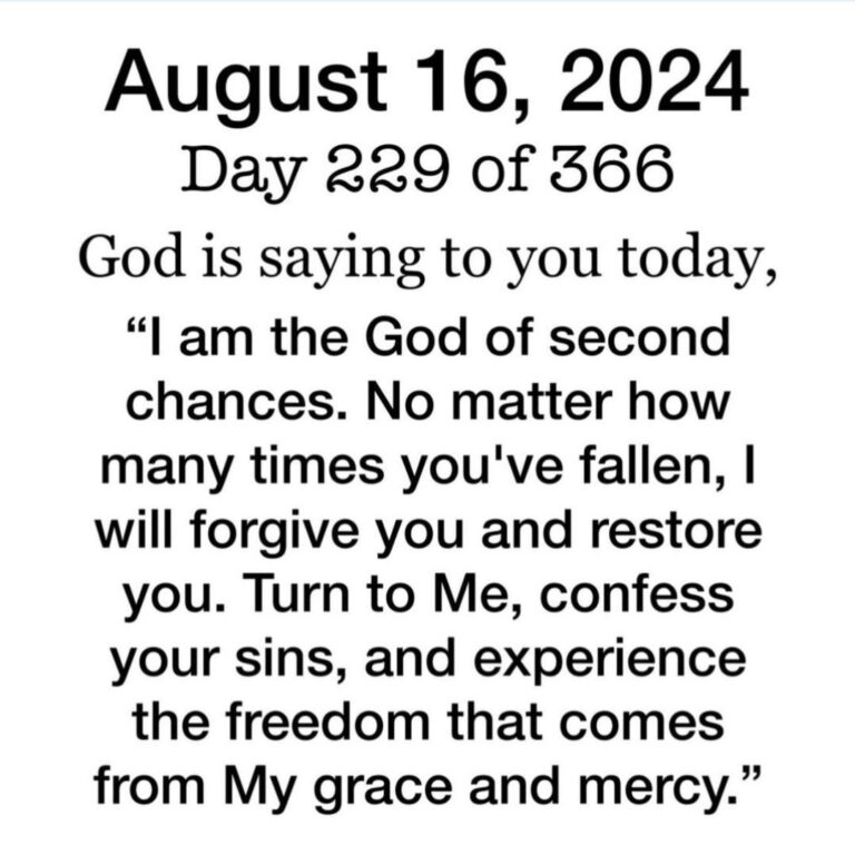 Thankful Friday Blessings August 16, 2024