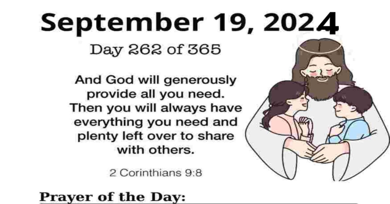 Thankful Thursday Blessings September 19, 2024