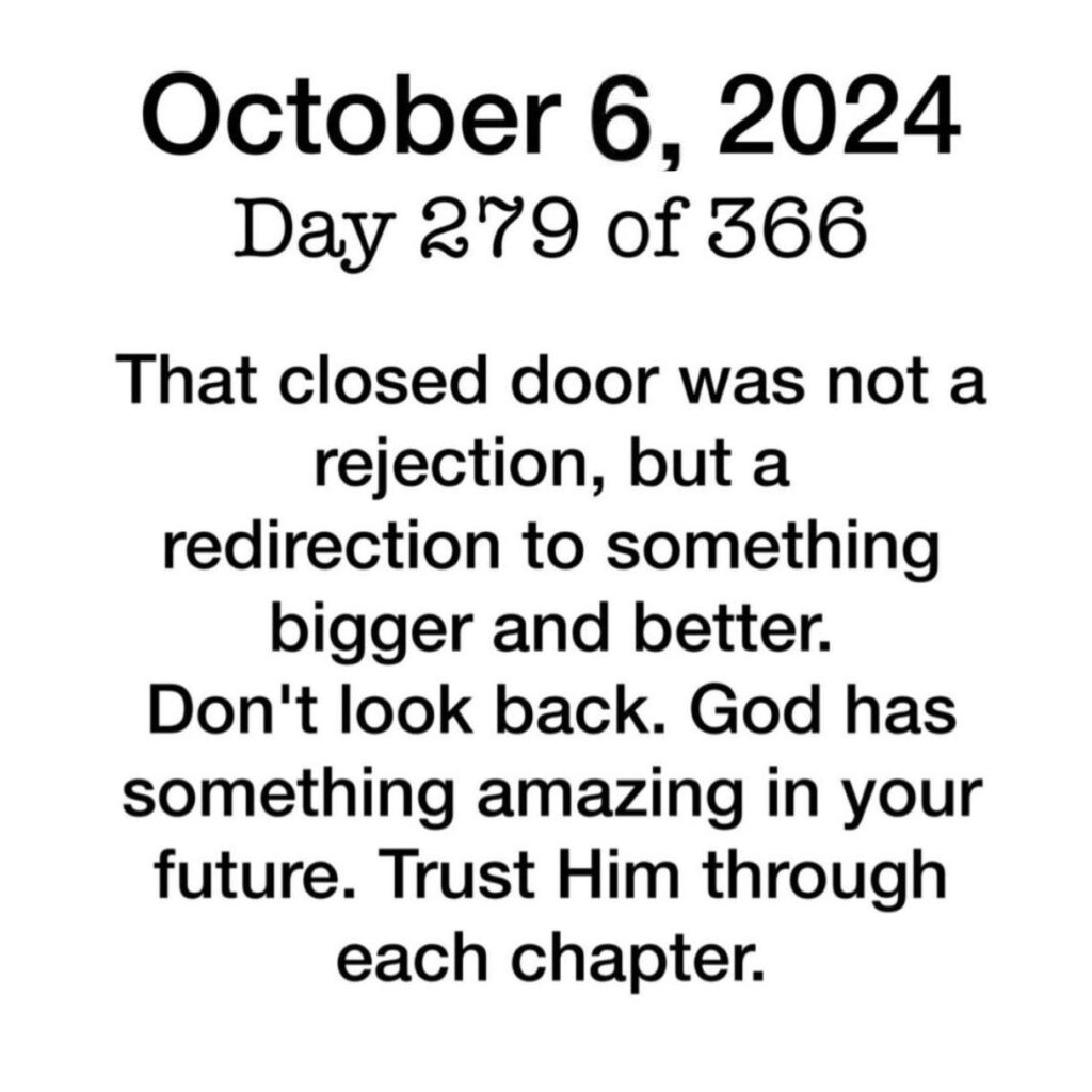 Thankful Sunday Blessings October 06, 2024