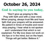Thankful Saturday Blessings October 26, 2024!