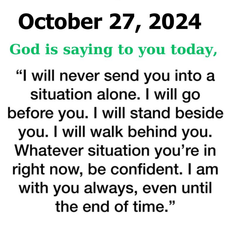 Thankful Sunday Blessings October 27, 2024!