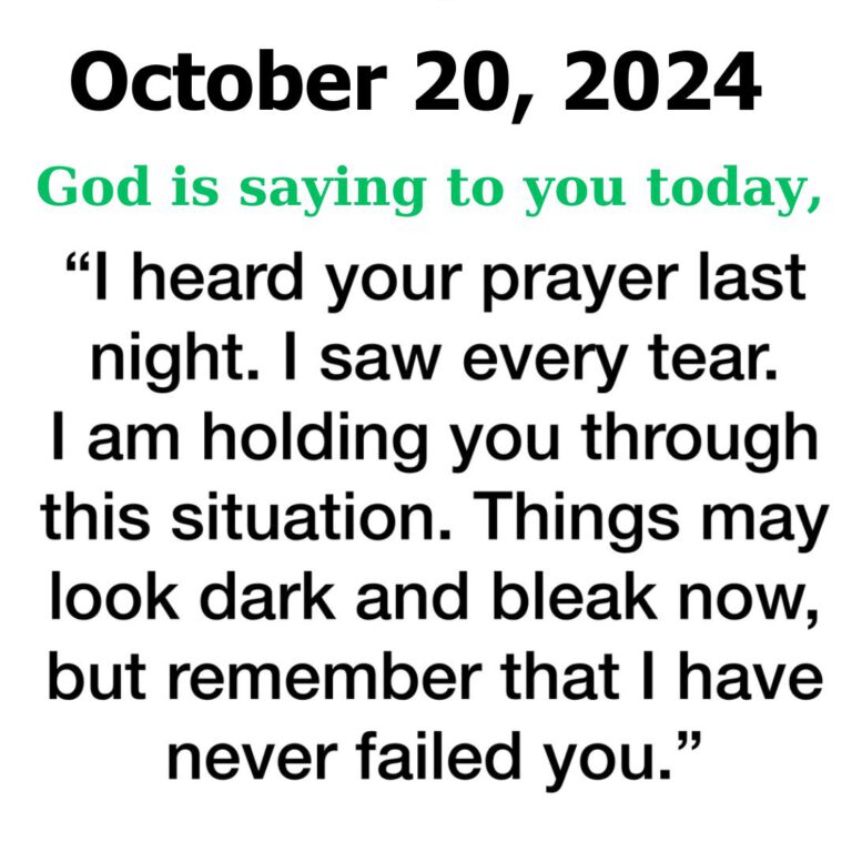 Thankful Sunday Blessings October 20, 2024!