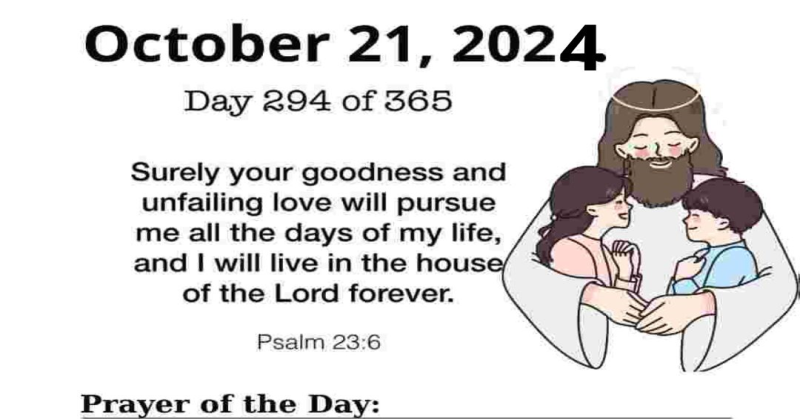 Thankful Monday Blessings October 21, 2024!