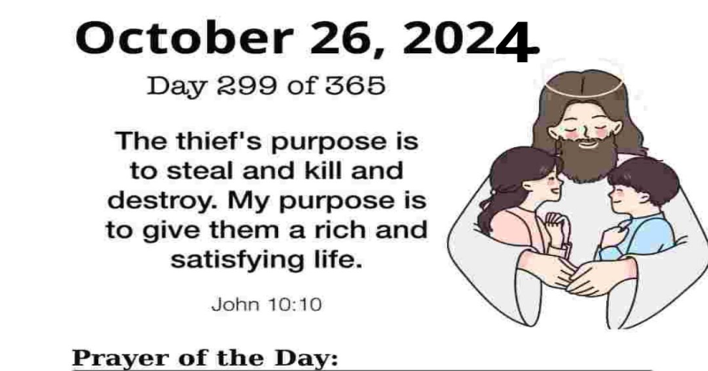 Thankful Saturday Blessings October 26, 2024!