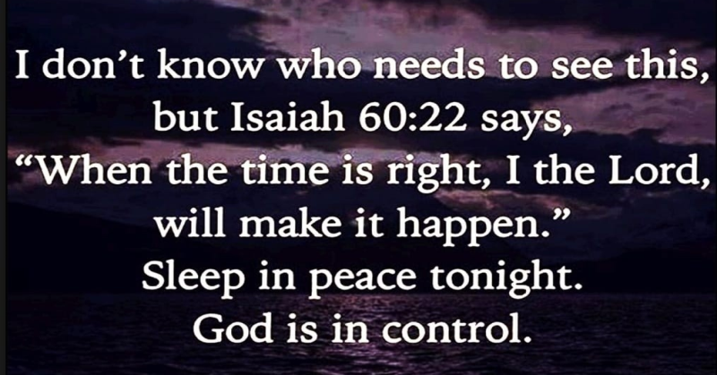 Wednesday Night Prayers – With God Before You Sleep!