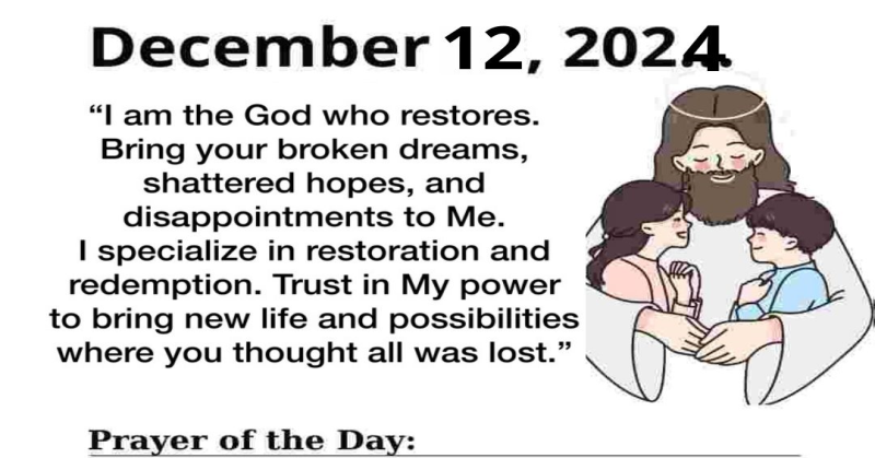 Thankful Thursday Blessings December 12, 2024!
