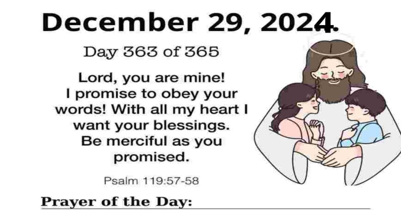 Thankful Sunday Blessings December 29, 2024!