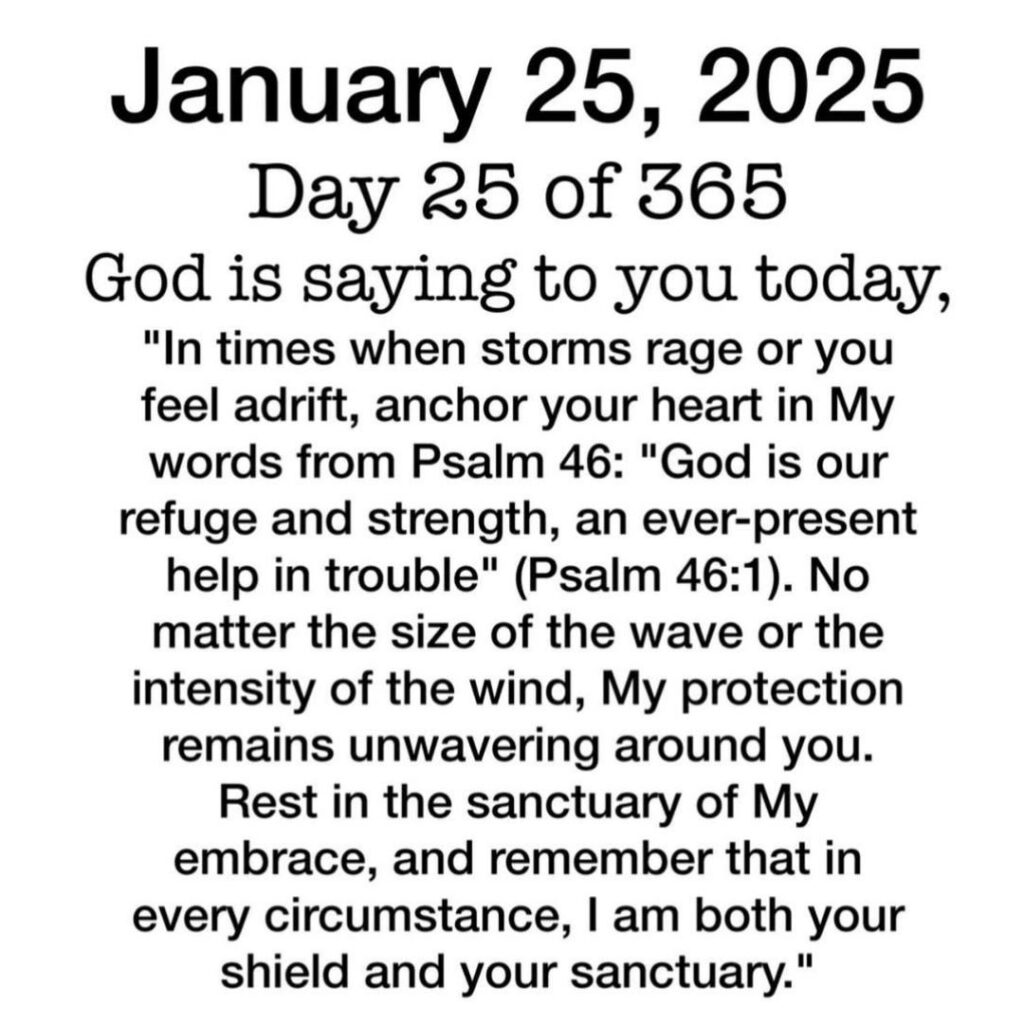 Thankful Saturday Blessings January 25, 2025