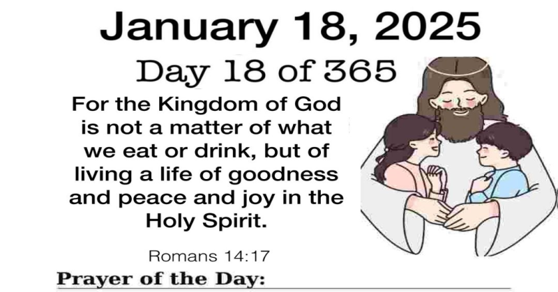 Thankful Saturday Blessings January 18, 2025