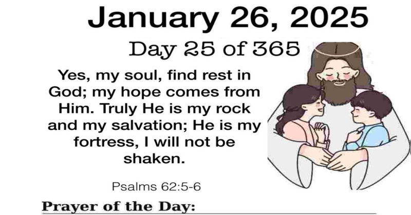 Thankful Sunday Blessings January 26, 2025