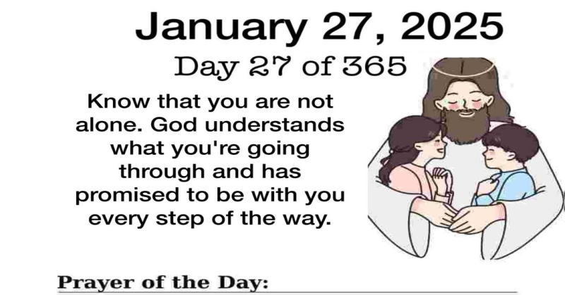 Thankful Monday Blessings January 27, 2025
