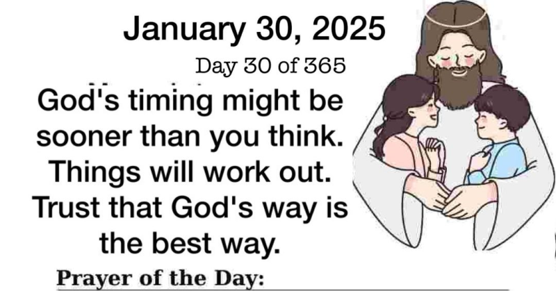Thankful Thursday Blessings January 30, 2025