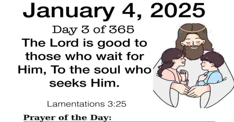 Thankful Saturday Blessings January 04, 2025
