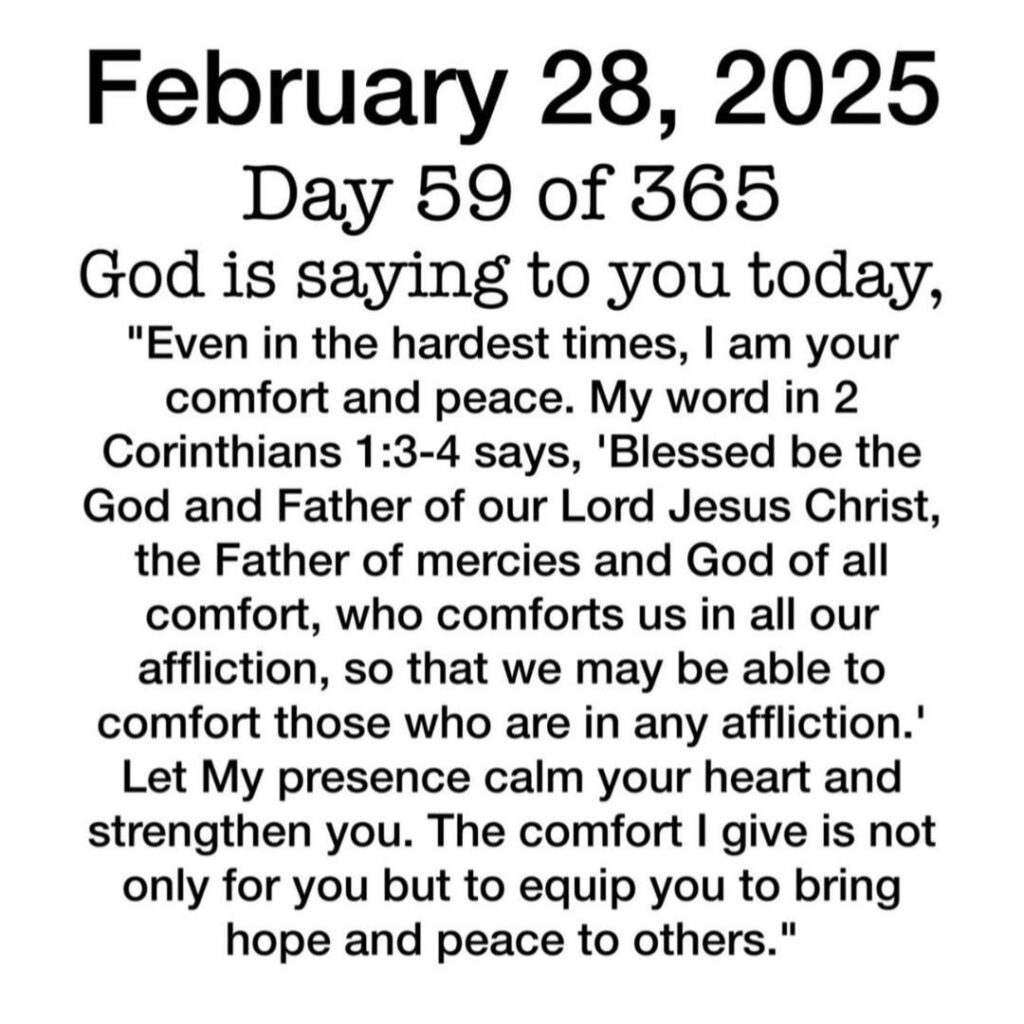 Thankful Friday Blessings February 28, 2025