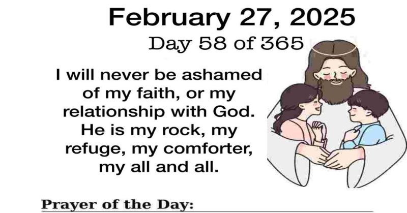 Thankful Thursday Blessings February 27, 2025