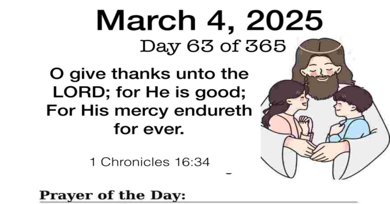 Thankful Tuesday Blessings March 04, 2025