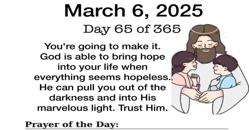 Thankful Thursday Blessings March 06, 2025