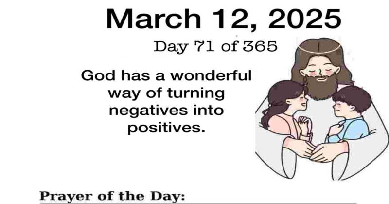 Thankful Wednesday Blessings March 12, 2025