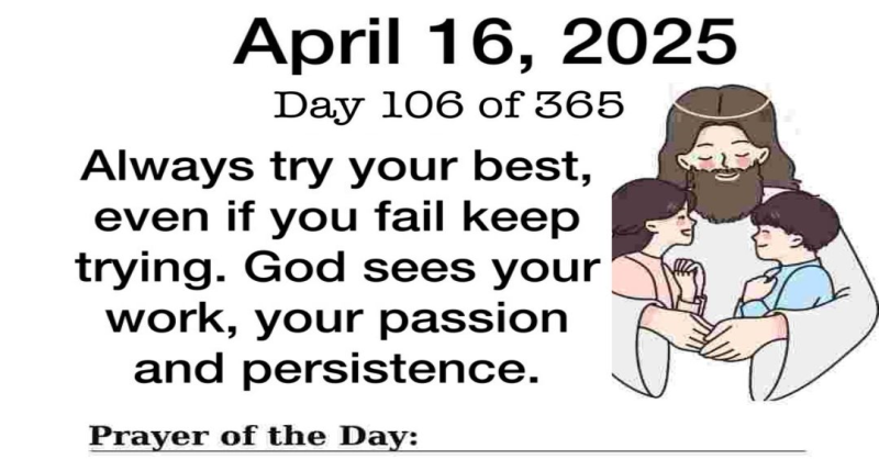 Thankful Wednesday Blessings April 16, 2025
