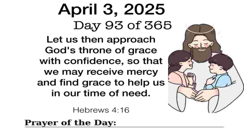 Thankful Thursday Blessings April 03, 2025