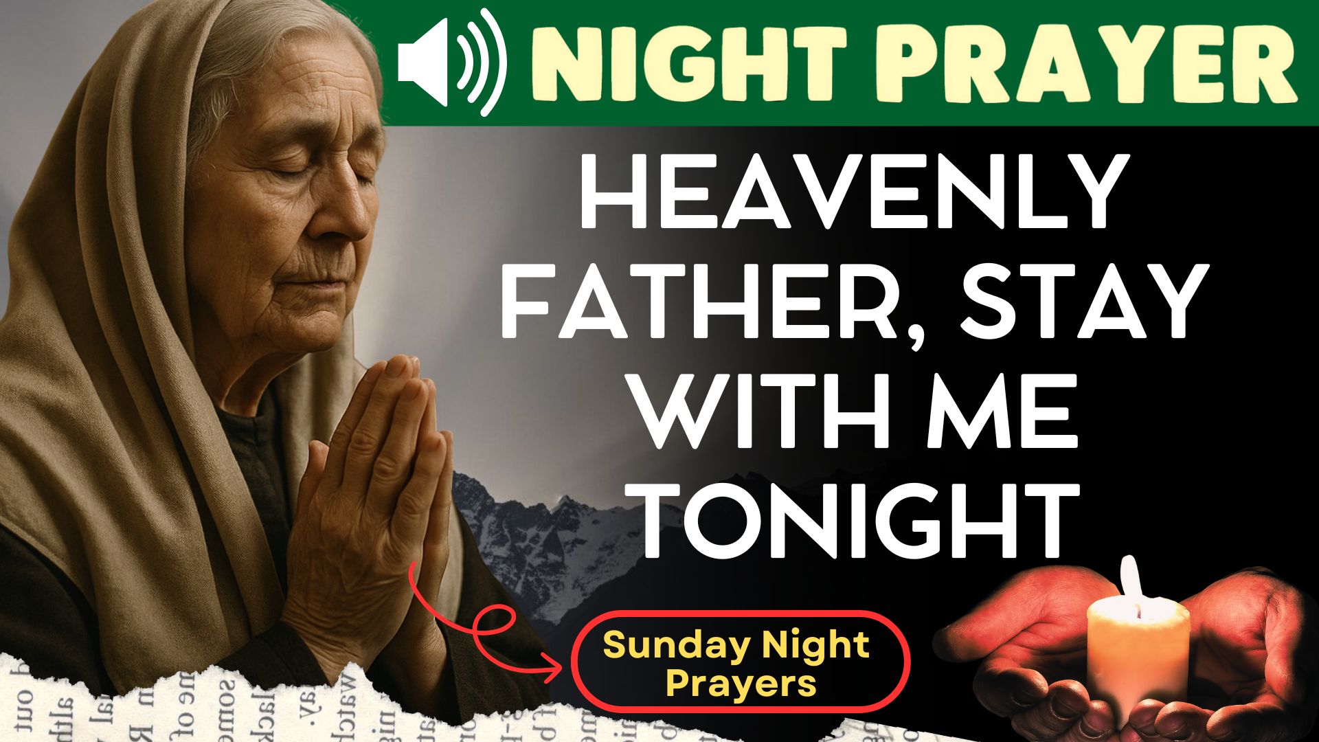 Heavenly Father Stay With Me Tonight Night Prayer Before Sleep