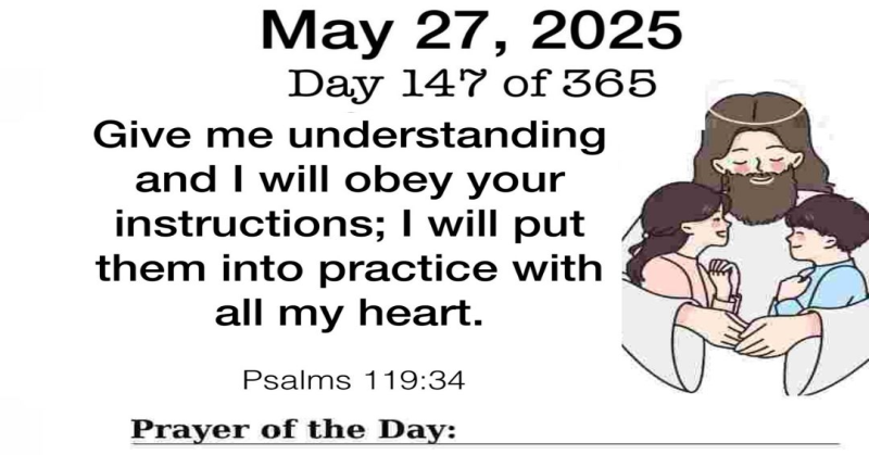 Thankful Tuesday Blessings May 27, 2025
