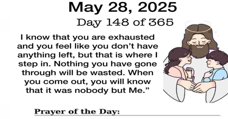 Thankful Wednesday Blessings May 28, 2025