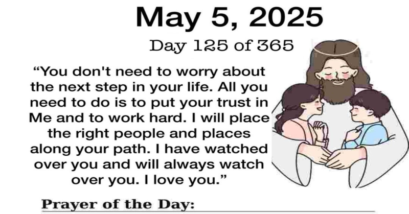Thankful Monday Blessings May 05, 2025