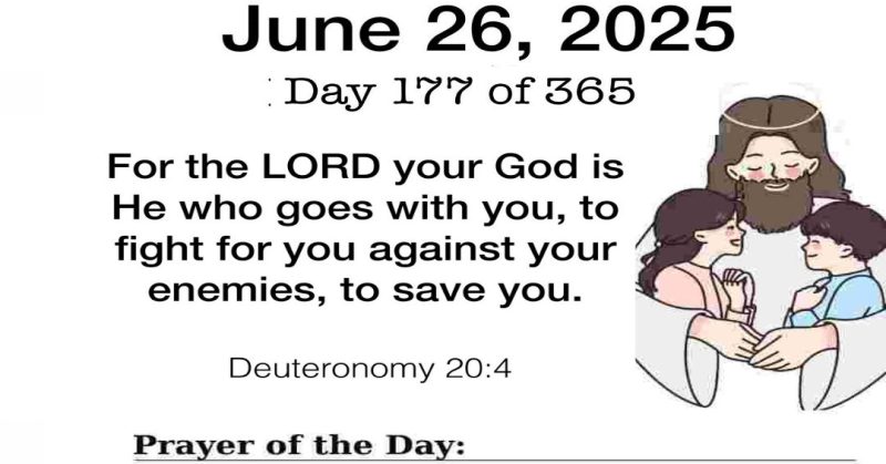 Thankful Thursday Blessings June 26, 2025