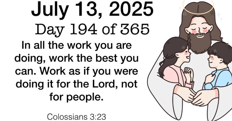 Thankful Sunday Blessings July 13, 2025
