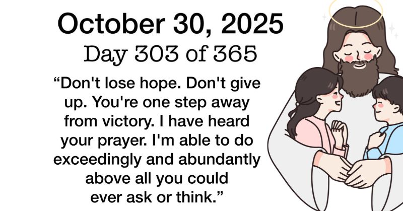 Thankful Thursday Blessings October 30, 2025